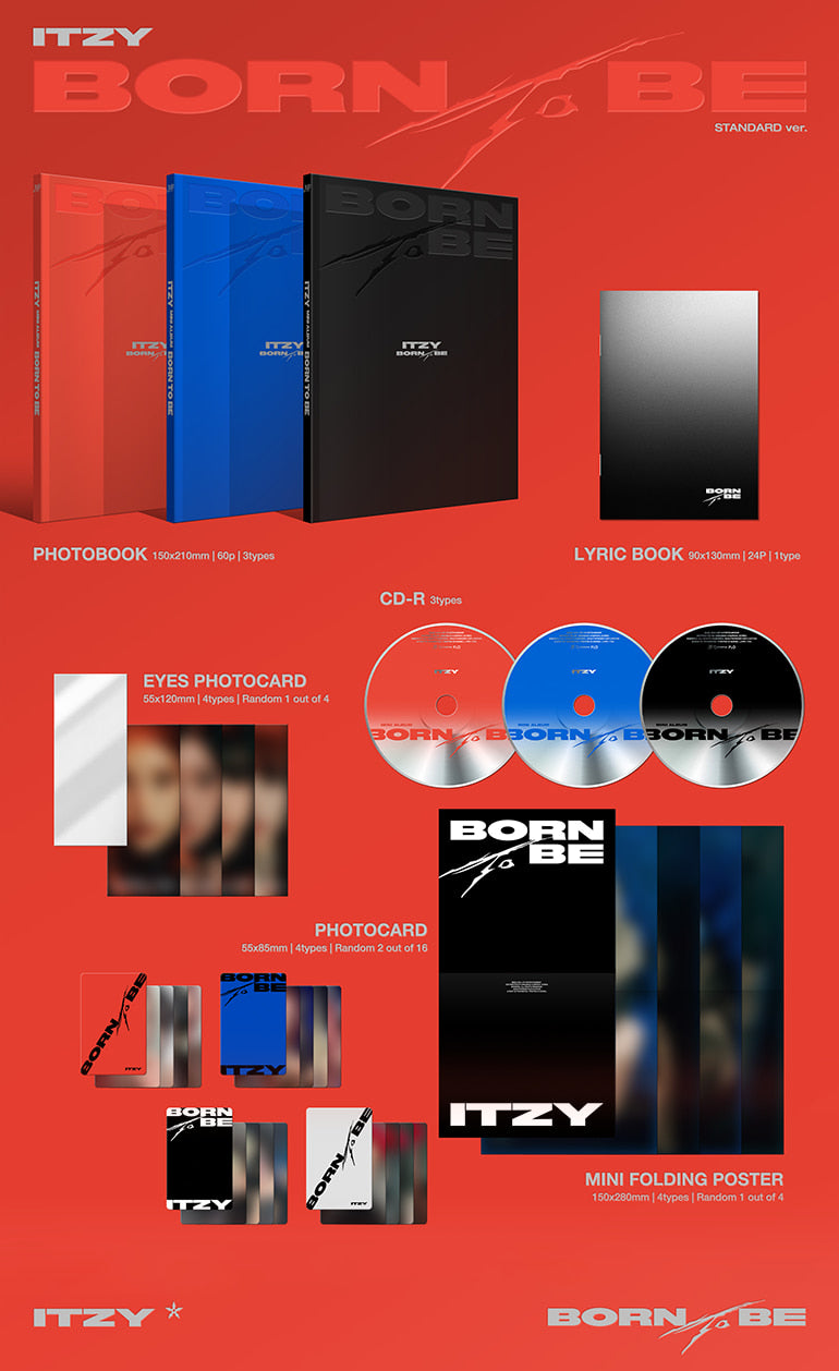 [LUCKY DRAW] ITZY [BORN TO BE] STANDARD VER. LUCKY DRAW – hallyu!